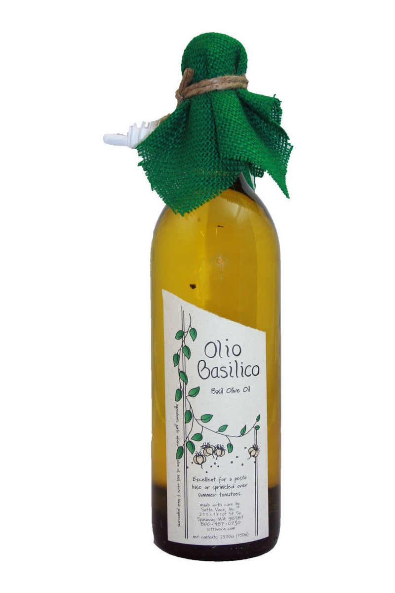 Olio Basilico 750ml – sottovoce.com